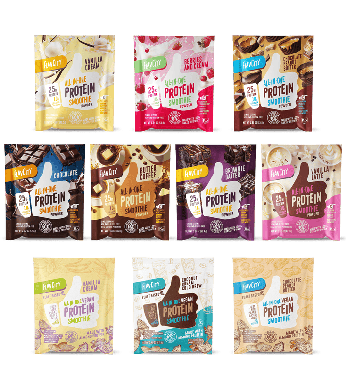 Protein Powder Packets | Single Serve Protein Powder | FlavCity