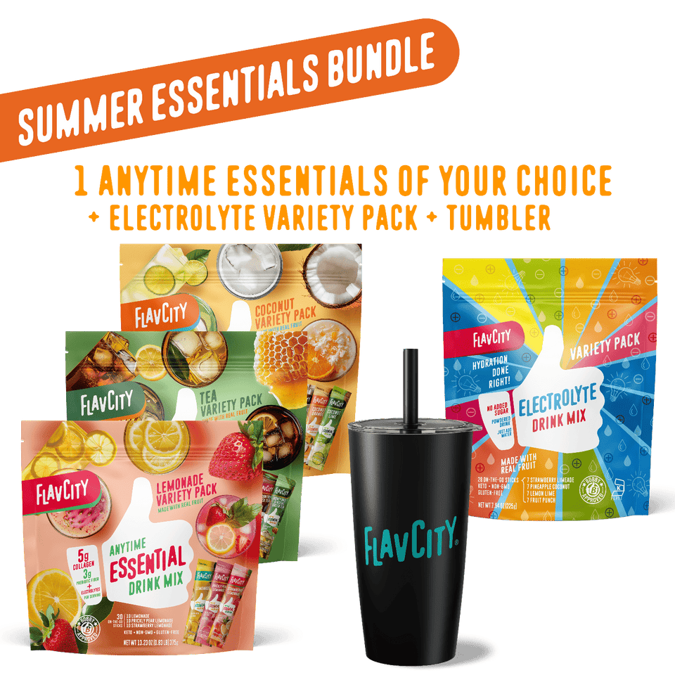 Anytime Essentials Drink Mix Packets | FlavCity