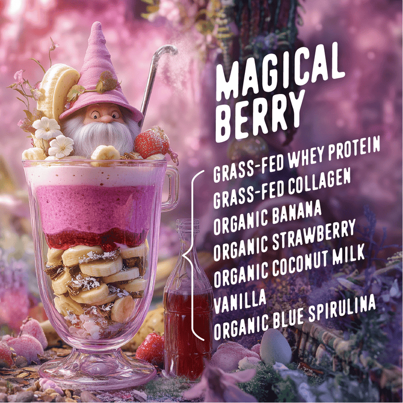 Organic Kids Protein Powder | Berry Protein Powder | FlavCity