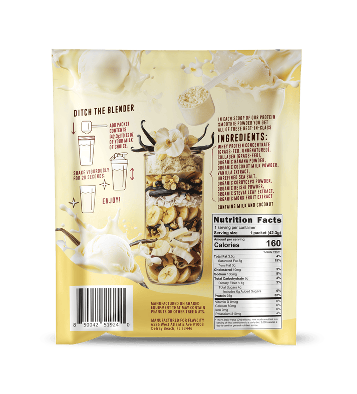 Protein Powder Packets | Single Serve Protein Powder | FlavCity