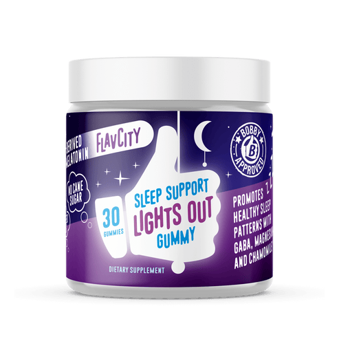 Lights Out Sleep Gummies | Sleep Support Gummy | FlavCity