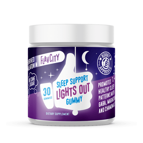 Lights Out Sleep Gummies | Sleep Support Gummy | FlavCity